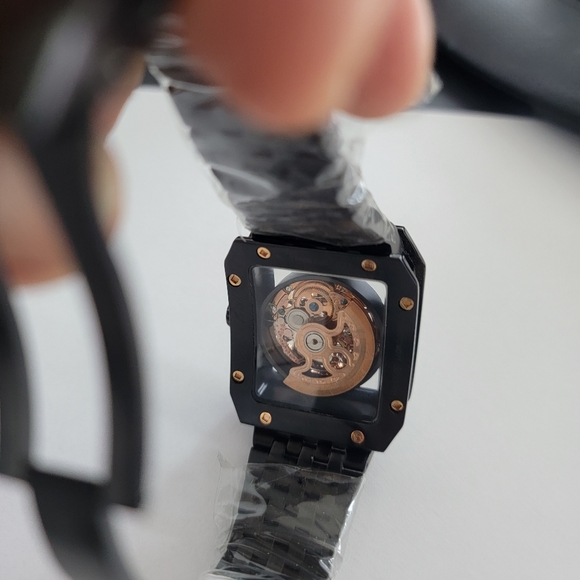 Accessories | Louis Richard Harrison Automatic Skeleton Stainless Gents ...